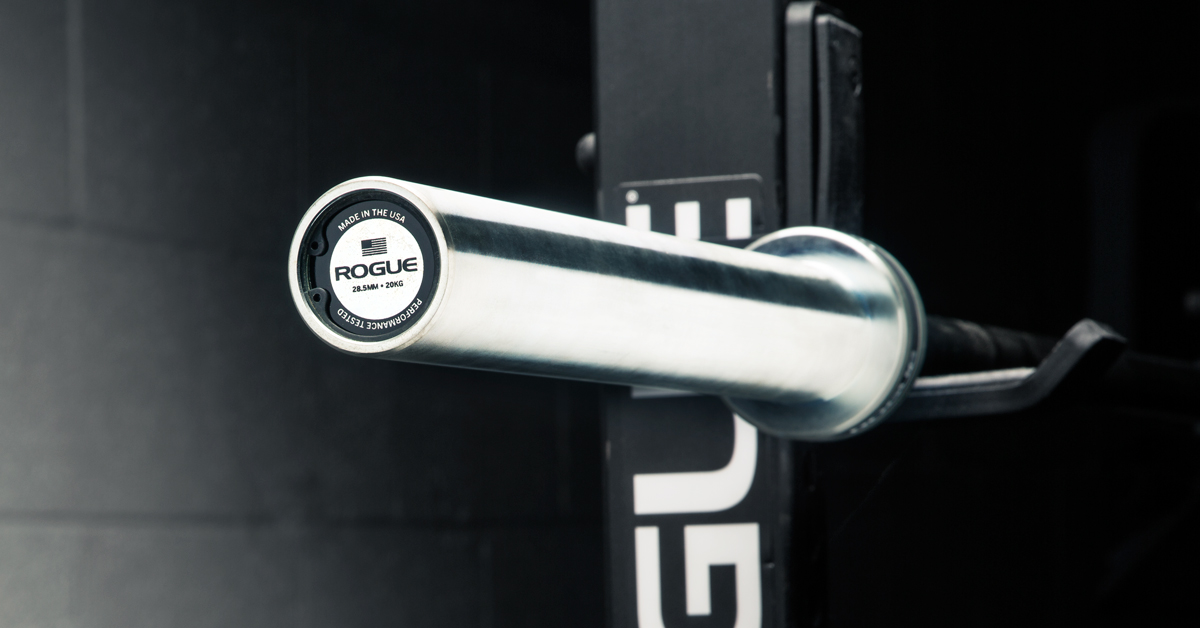 The Rogue Bar 2.0 - Olympic & Powerlifting - Made in the USA