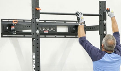 Rogue RML-3W Fold Back Wall Mount Rack - Made in the USA | Rogue Canada