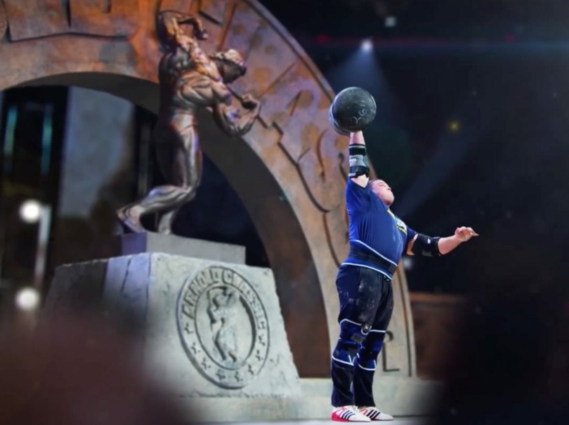 Strongman: The Monster Dumbbell | Rogue Fitness Canada