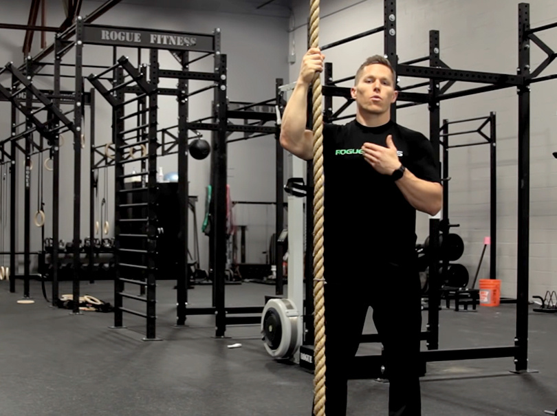 Movement Demo – The Rope Climb | Rogue Fitness Canada