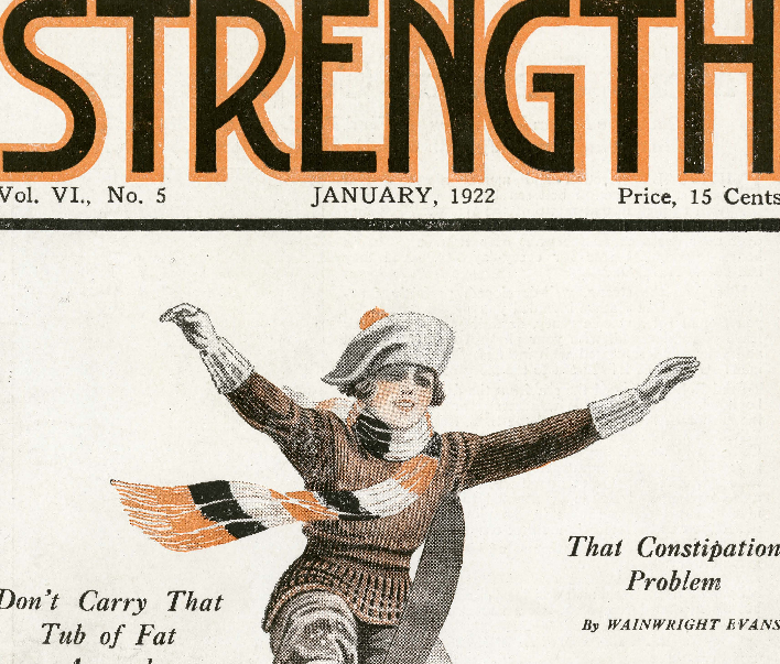 Cover and Table of Contents – Strength Magazine – January, 1922 | Rogue ...