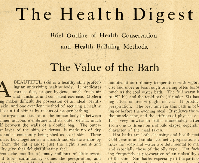 The Health Digest – Strength Magazine – August, 1926 | Rogue Fitness Canada