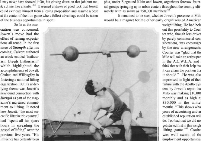 George Jowett, Ottley Coulter David Willoughby and the Organization of ...