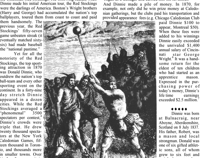 The Amazing Donald Dinnie: The Nineteenth Century’s Greatest Athlete ...