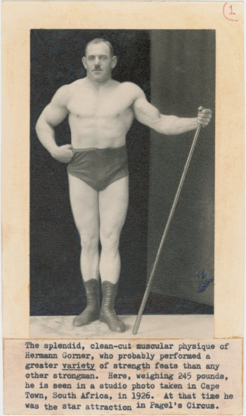 The splendid, clean-cut muscular physique of Hermann Gorner | Rogue Canada