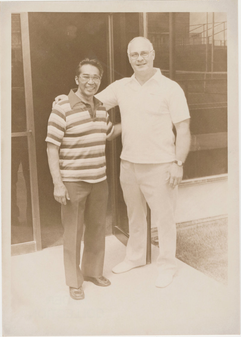 Photo of Tommy Kono and Norbert Schemansky | Rogue Canada