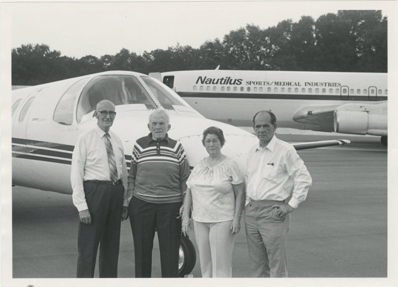 Photo of Peary and Mabel Rader and two other men | Rogue Canada