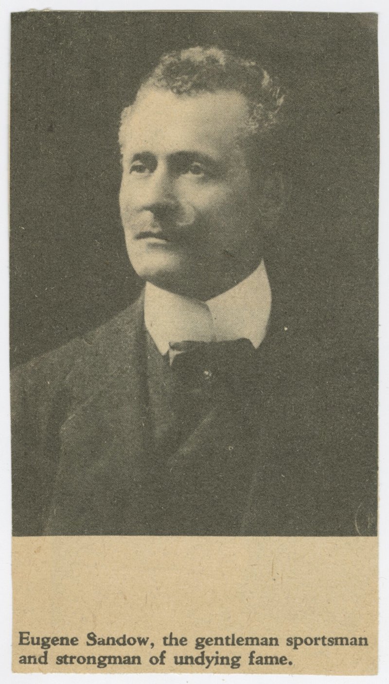 Eugene Sandow, the gentleman sportsman | Rogue Canada