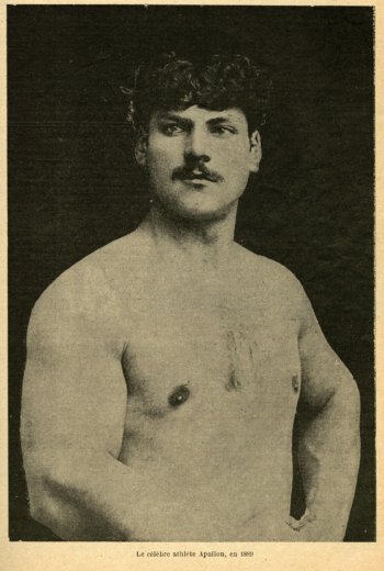The famous athlete Apollon in 1889 | Rogue Fitness Canada