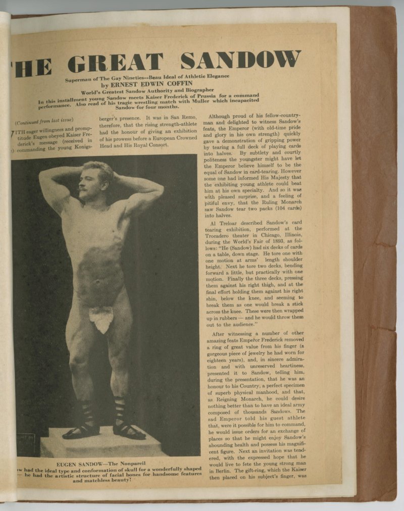 The Great Sandow, part 7 | Rogue Canada