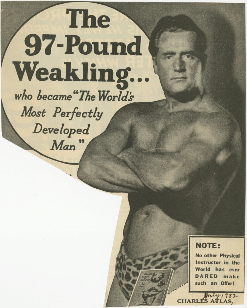 The 97-Pound Weakling Charles Atlas | Rogue Canada