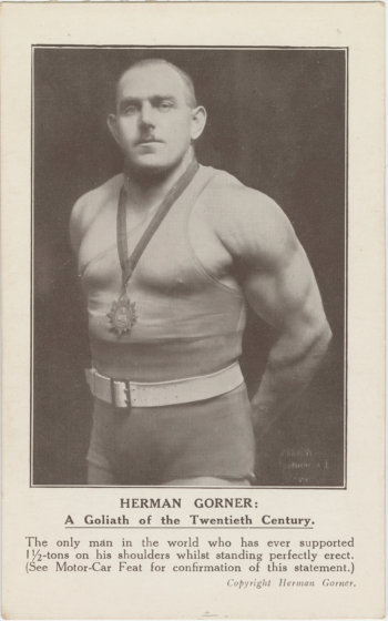 Herman Gorner: A Goliath of the Twentieth Century | Rogue Fitness Canada