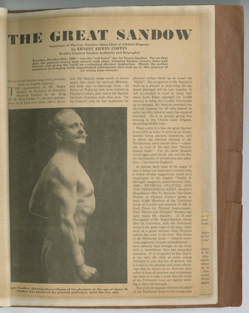 The Great Sandow, part 9 | Rogue Fitness Canada