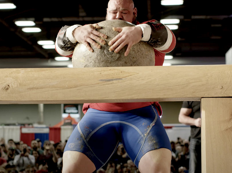 2017 Rogue Record Breaker – Brian Shaw’s 560lb Manhood Stone / 4K ...