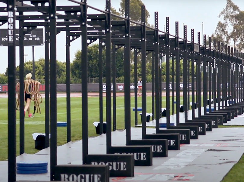 Rogue 2012 CrossFit Games Gear – TRACK INFINITY RIG | Rogue Fitness Canada