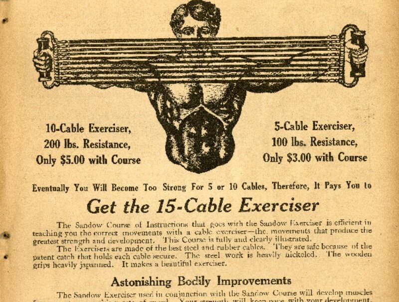 The Sandow Exerciser; Super-Strength Free!! | Rogue Fitness Canada