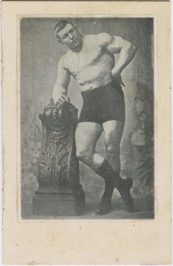 Studio photograph of George Hackenschmidt | Rogue Fitness Canada