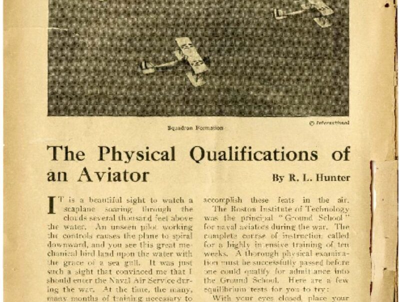 The Physical Qualifications of An Aviator | Rogue Fitness Canada